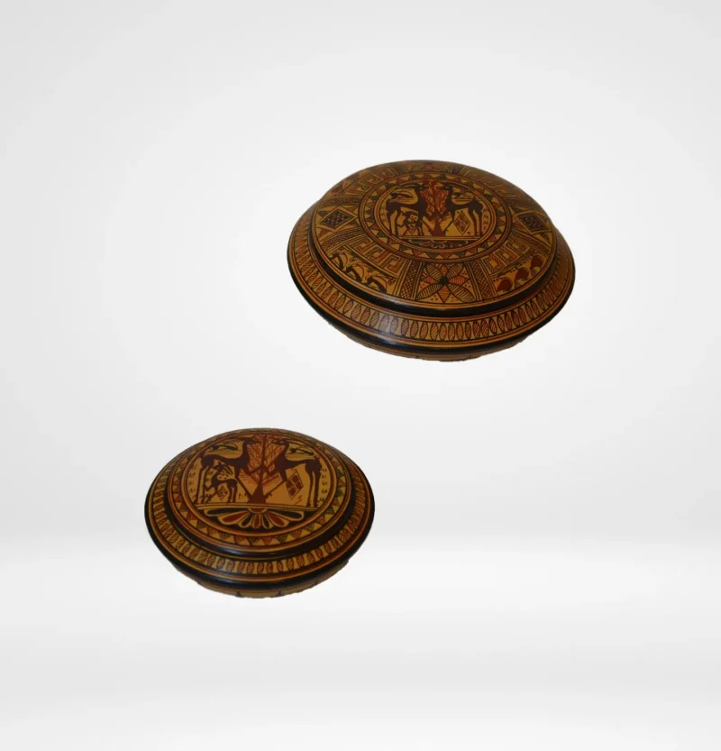 Pixis Geometric small and medium size, Greek Pottery, Hand made replica ...